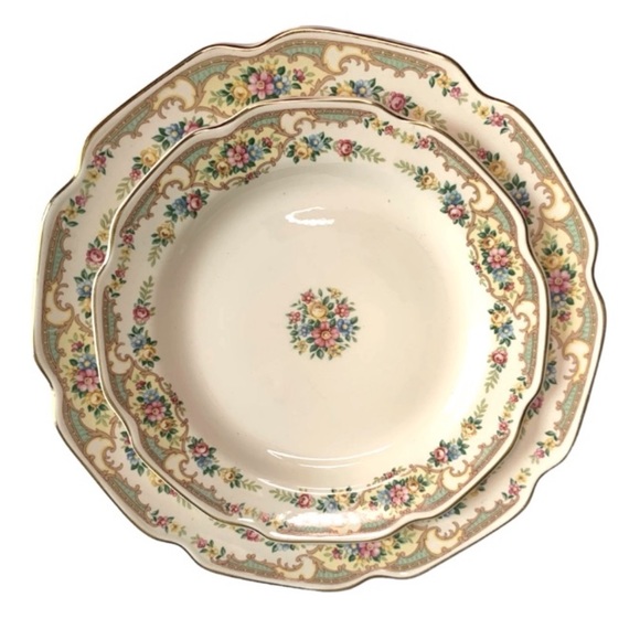 Antique | Dining | Antique Mount Clemens Pottery Mildredfloral Pattern ...